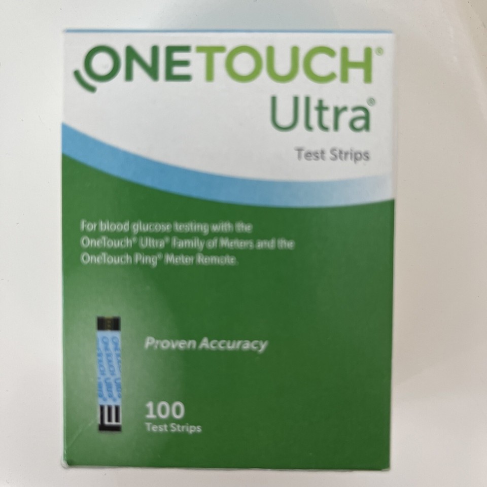 one touch test strips Ultra 100 Expired 8/31/2024 | eBay