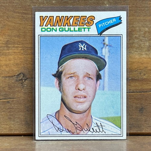 1977 Topps Baseball Card #15 Don Gullett New York Yankees | eBay