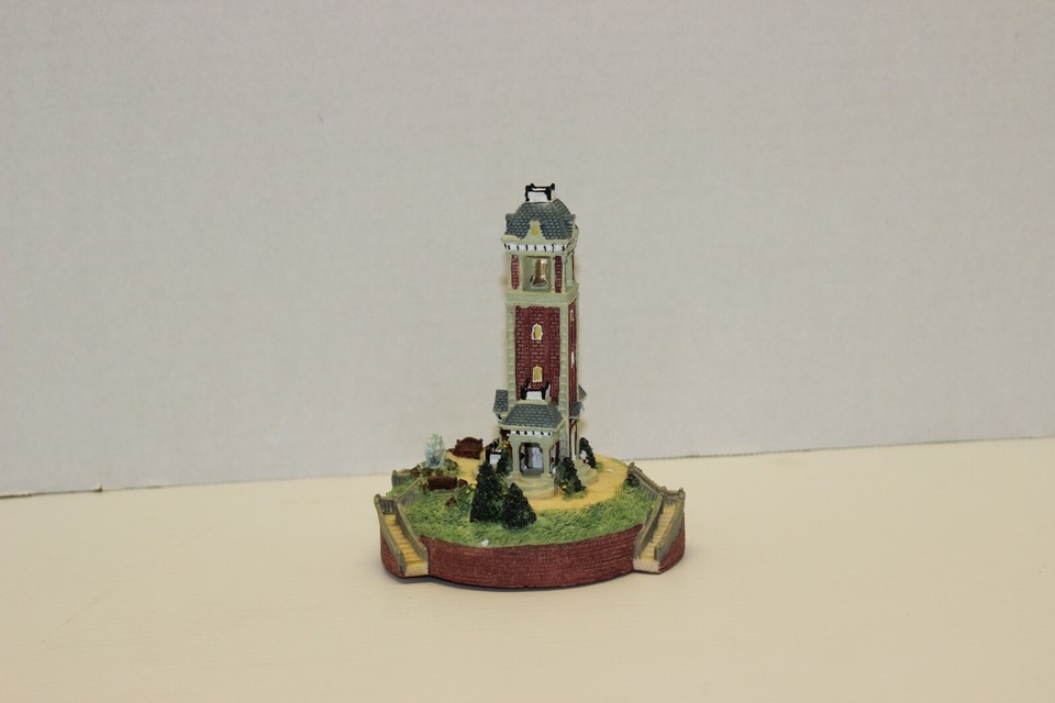 Musical Village Decoration Music Box - Liberty Falls Bell Tower - AH333 ...