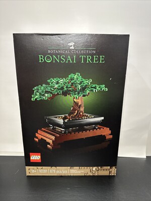 LEGO Icons Bonsai Tree Home Décor Set 10281 878 Pcs/pzs Brand New In ...
