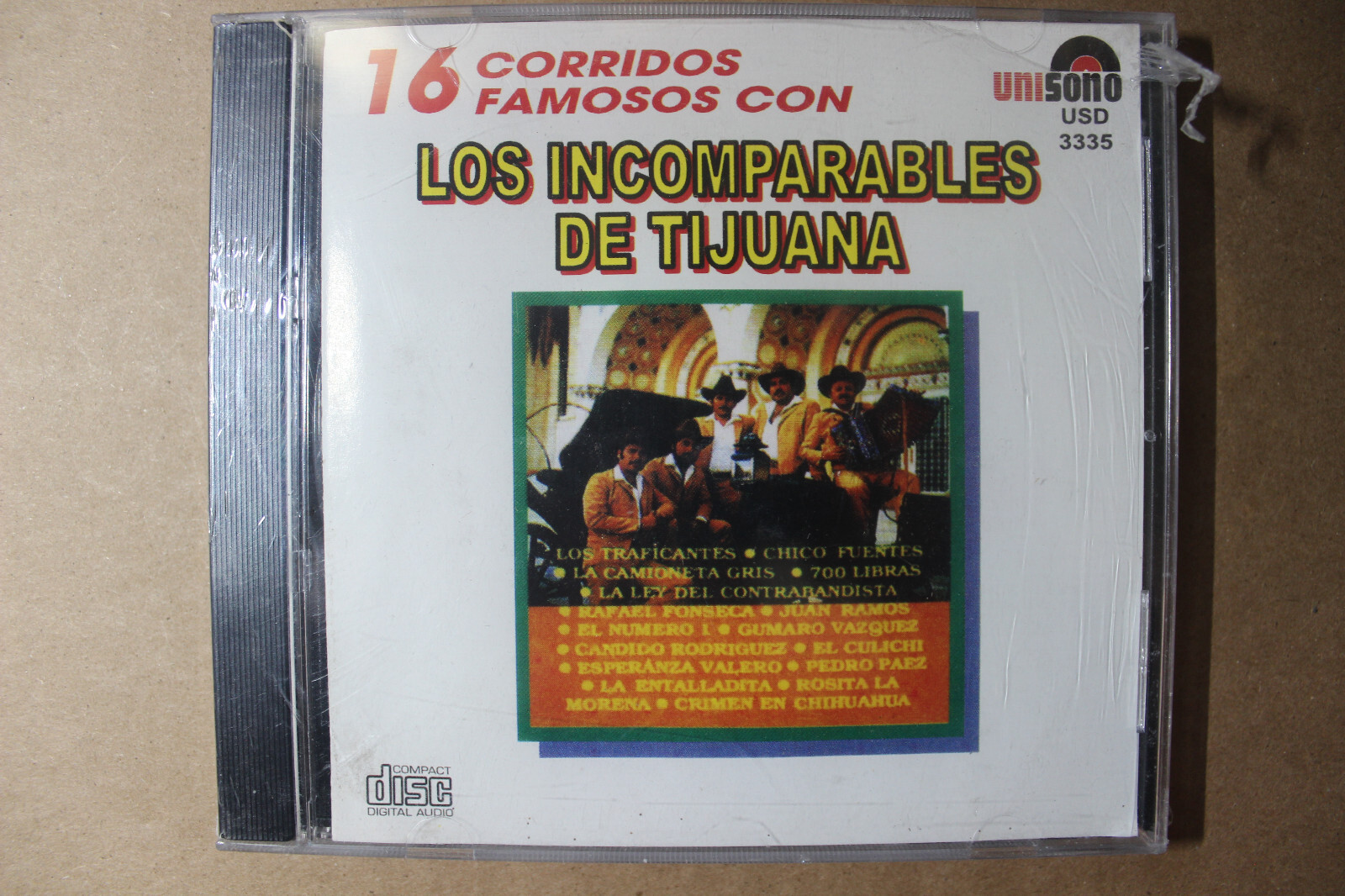 LOS INCOMPARABLES DE TIJUANA 16 CORRIDOS FAMOSOS ULTRA RARE NEW SEALED ...