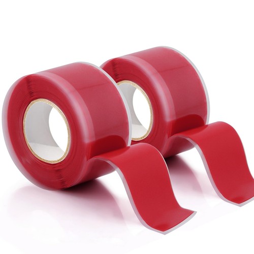 2 Rolls Self Fusing Silicone Tape 1inw X 10ftl Waterproof Tape Water ...