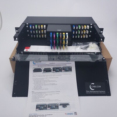 Cablcon T-Module CPRI Interface Test Panel TEST/IN/OUT 2RU F1906-CPRI ...