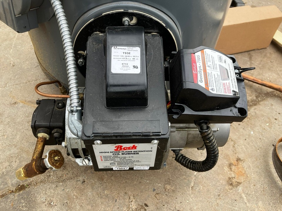 Wayne MSR Oil Burner for Bock 32E Hot Water. complete Burner. Same Day ...