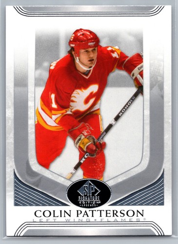 2020-21 SP Signature Edition Legends #212 Colin Patterson Calgary ...