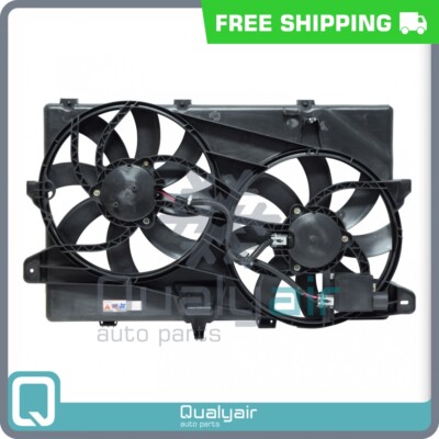 FOR 07-15 LINCOLN MKX FORD EDGE 2.0L-3.7L RADIATOR COOLING FAN SHROUD ...