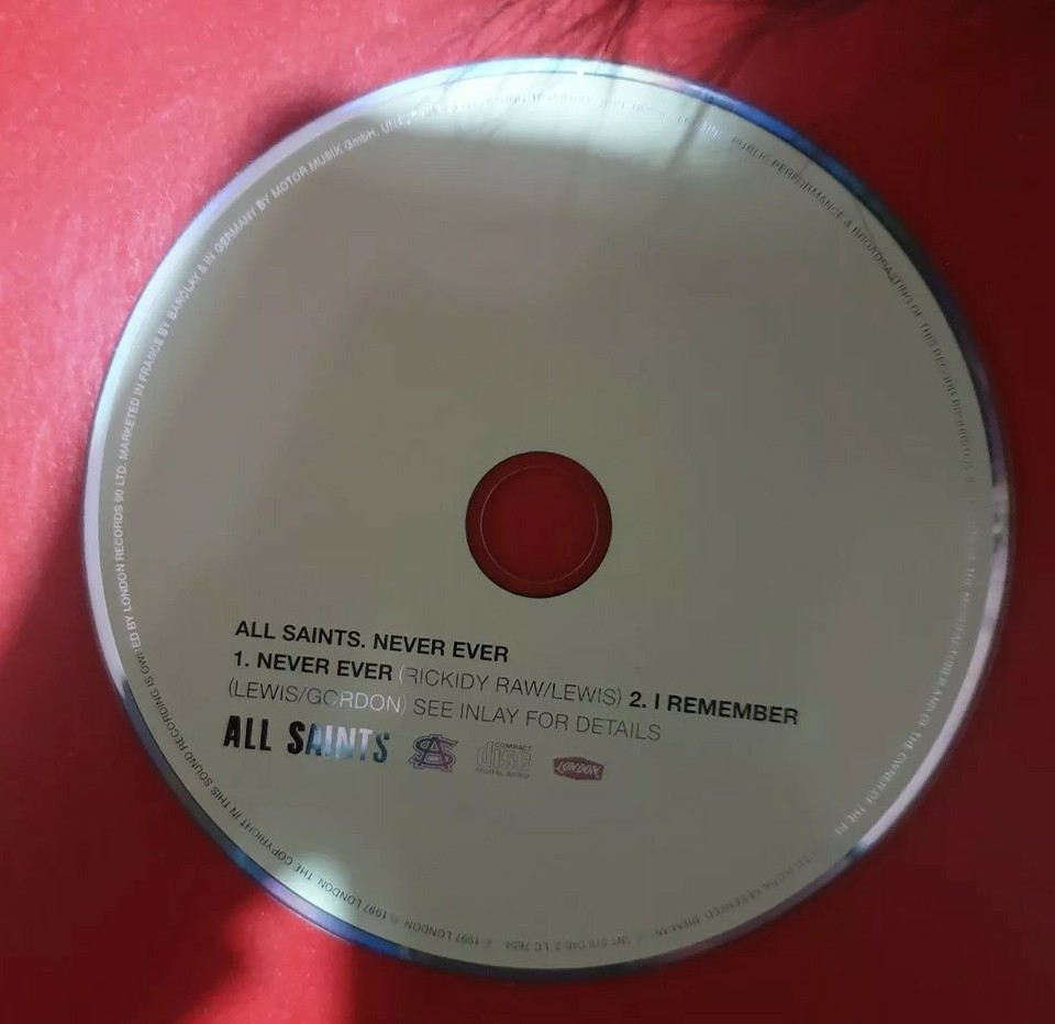 Cd All Saints Never Ever 2 Titles | eBay
