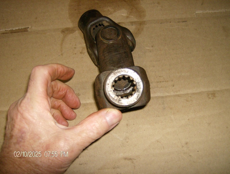 gravely PTO double U-joint 15 spline and 13 spline | eBay