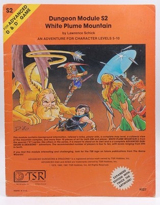 White Plume Mountain (Advanced Dungeons & Dragons Module, No. S2 ...