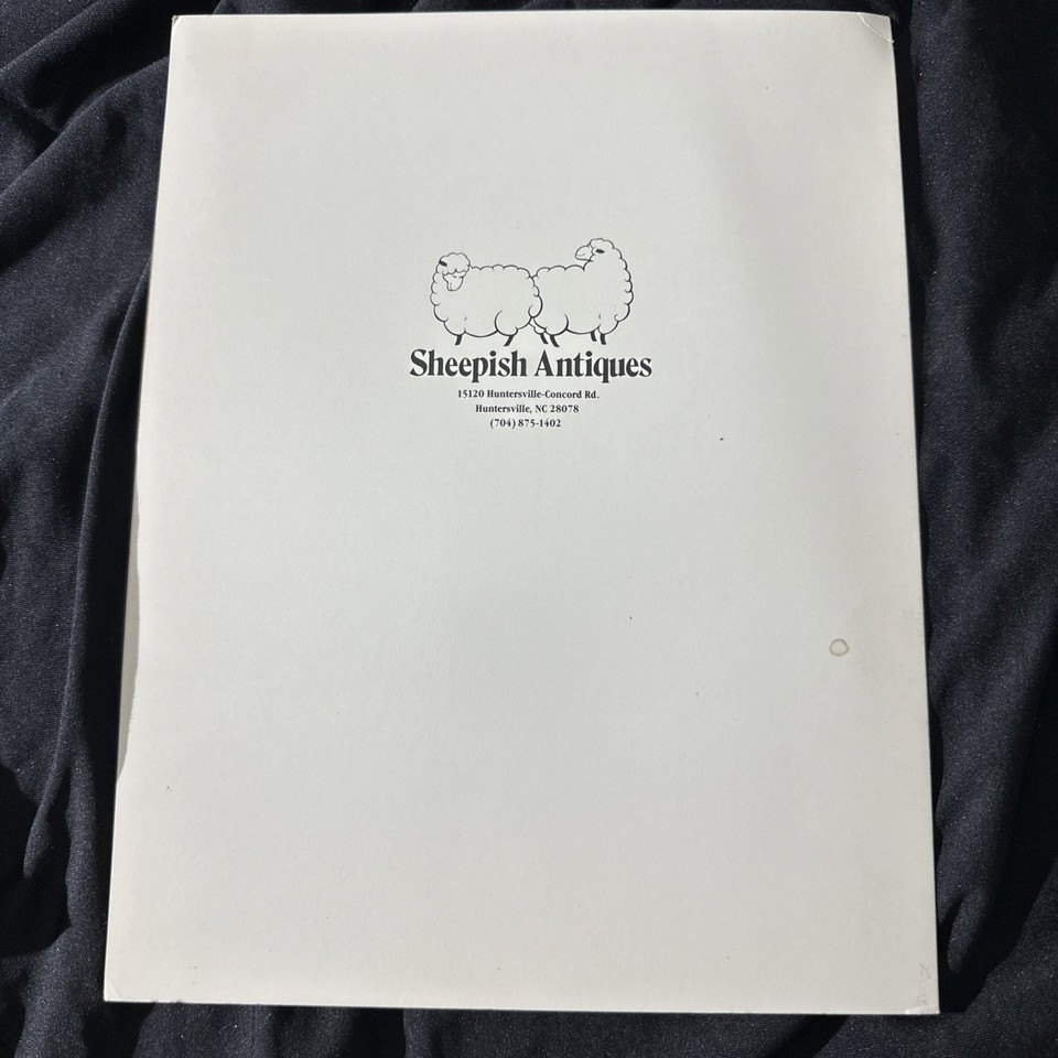 Sheepish Antiques Bettsy Wood Cross Stitch Pattern | eBay