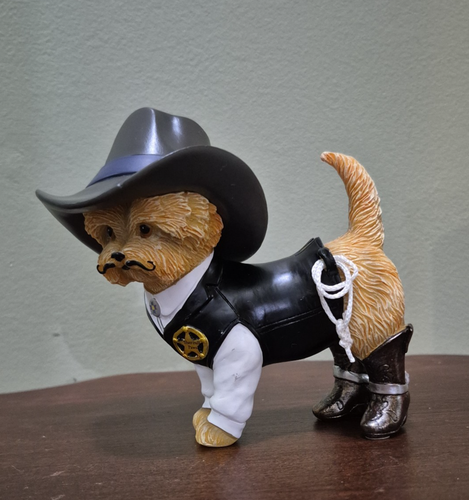 Hamilton “Spurs ‘N Furs Yorkie Cowboys" Sher-ruff Paws Sheriff Dog ...