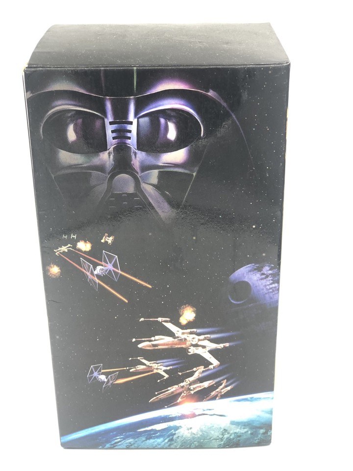 Star Wars Trilogy VHS Video Tape Box Set Digitally Mastered Vintage ...