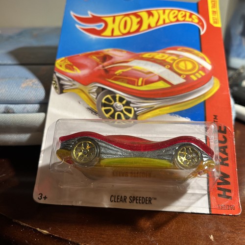 Red Clear Speeder HW Race Hot Wheels | eBay