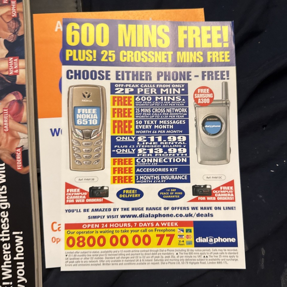 FHM Magazine November 2002 #155 Rachel and Hannah plus leaflets | eBay