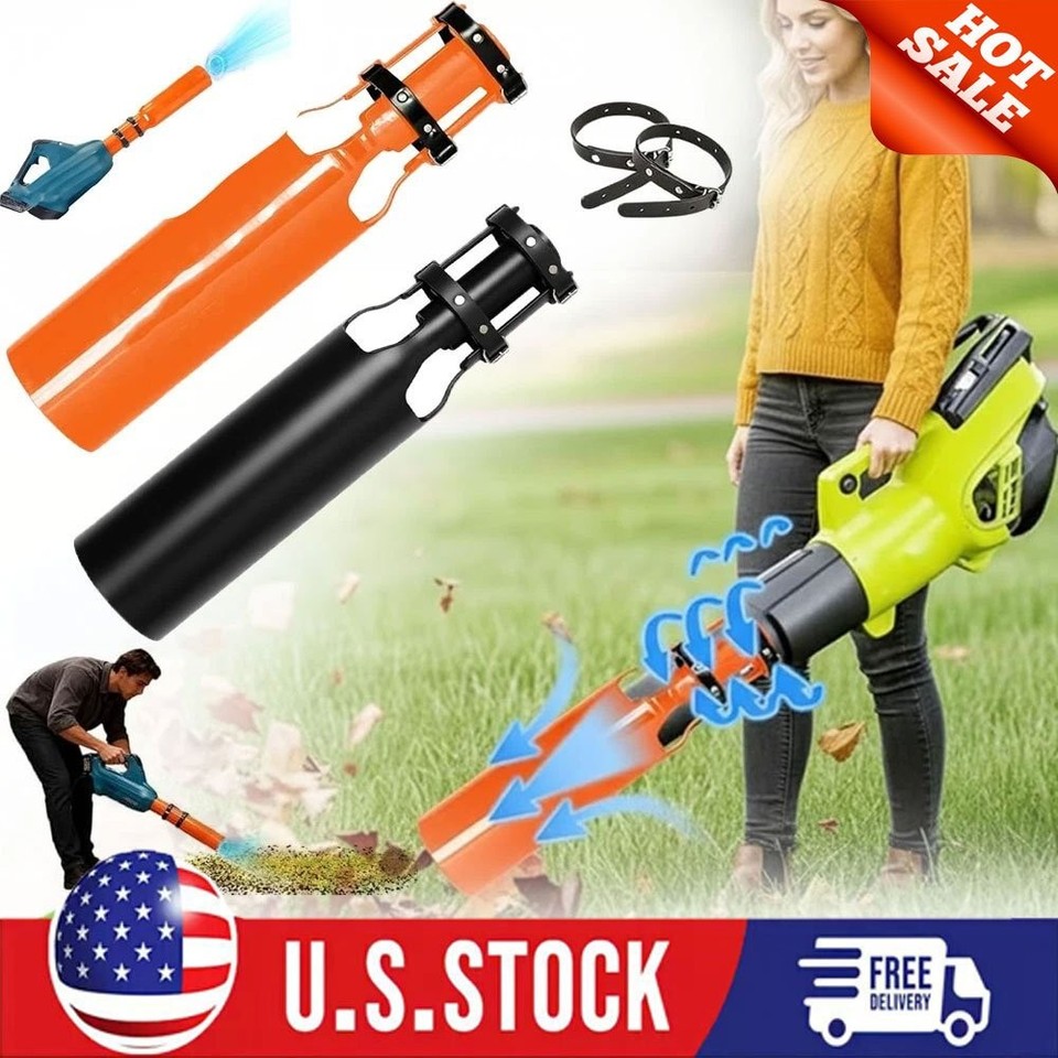 Leaf Blower Air Booster,Airflow Amplifier,Universal Nozzle Attachment ...