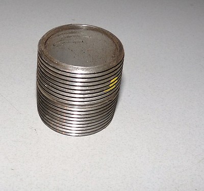 316 STAINLESS STEEL PIPE COUPLING CLASS 150 1-1/4" MALE UNION FITTING ...