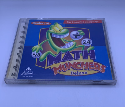 Math Munchers Deluxe (Windows/Mac, 1996) Word Munchers Bundle ...