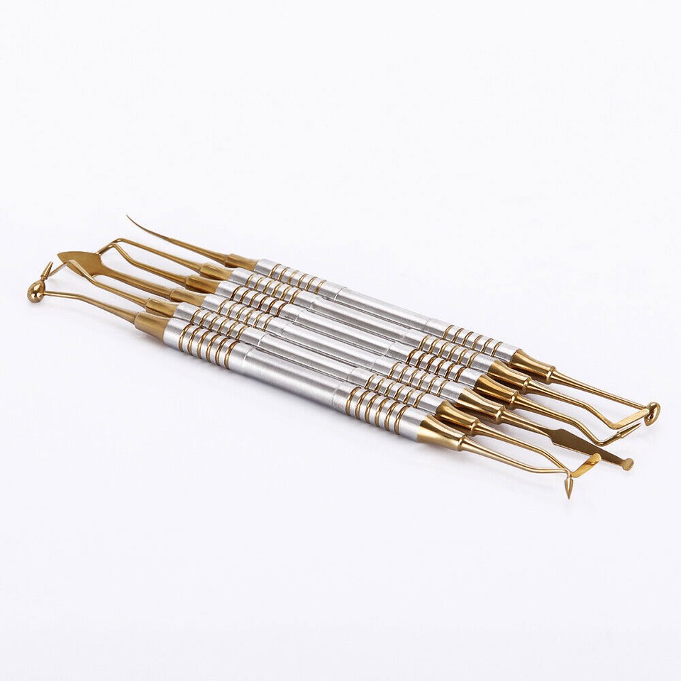 6 pcs/Kit Dental Composite Resin Filling Spatula Repair Restorative ...