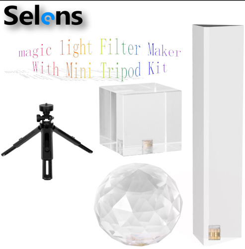 Photography Optical Glass Prism Crystal Camera Lens Stand Tripod for ...