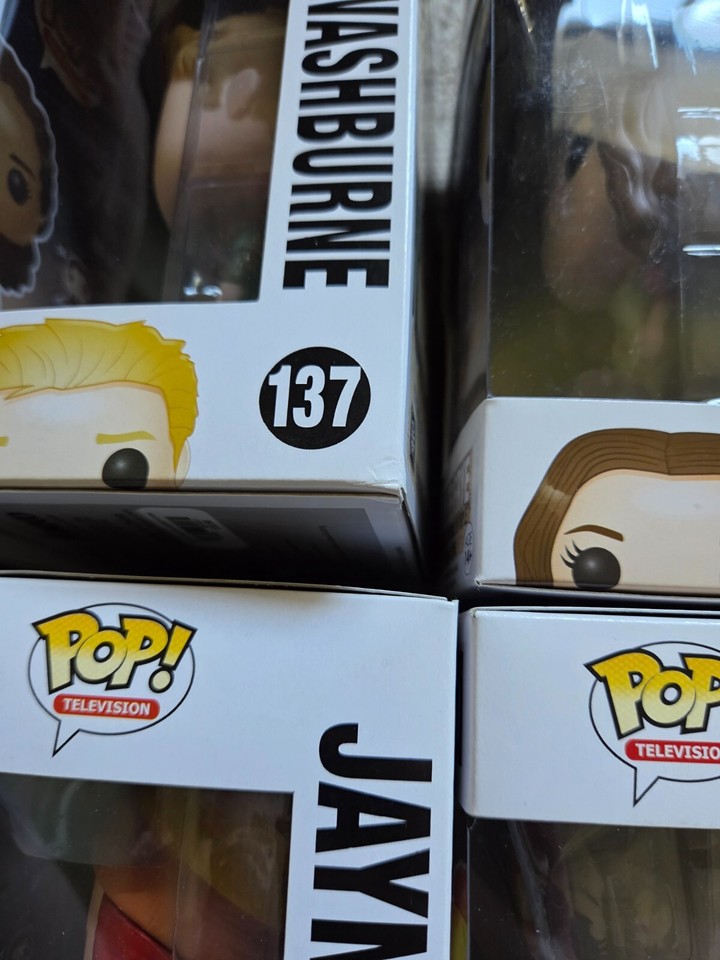 Firefly Funko Pop! Lot Malcolm Zoe Wash Jayne Kaylee Serenity Joss ...