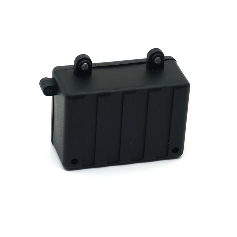 1PCS Black Plastic Receiver Box for 1/10 Scale D90 D90 D110 D130 Rock ...