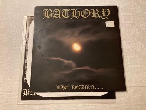 BATHORY The Return...... LP ℗ © 1985 Combat MX 8041 STEREO Venom Slayer Overkill | eBay