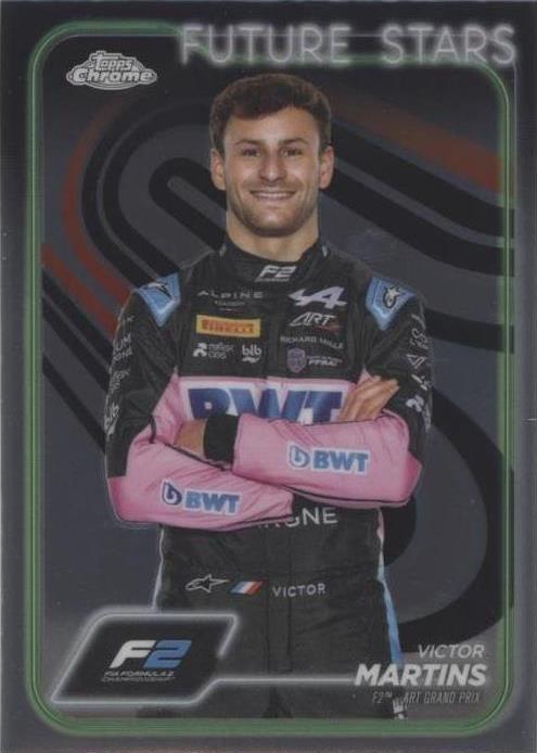2024 Topps Chrome Formula 1 - F2 Drivers Future Stars Victor Martins ...