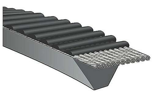 CONTINENTAL CONTITECH 7M1060 NEOTHANE V-BELT, .313" W, 41.73" L, .219 ...