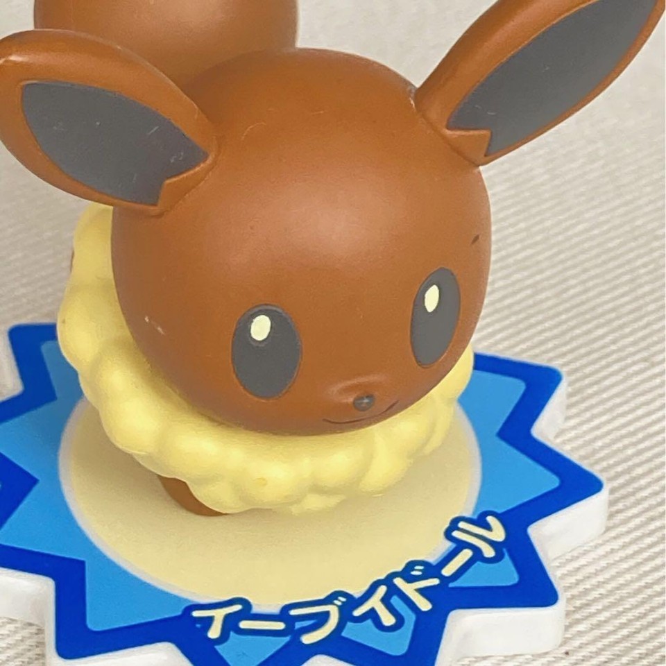 Pokemon Mini Figure lot set 3 Umbreon Eevee Leafeon model cartoon merch ...