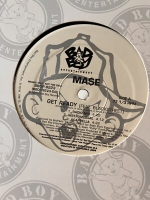 Mase Feat. Blackstreet Get Ready 12” Vinyl Single Record Dj Promo Bad ...