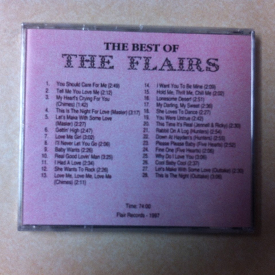 The Best of the Flairs CD Brand New 28 Tracks | eBay