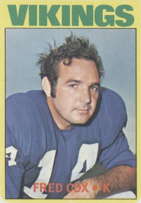 1972 Topps Fred Cox #194 for sale | eBay