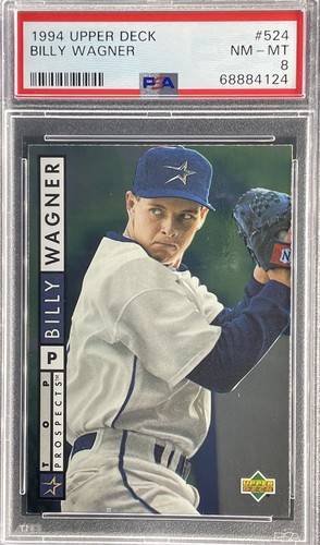 1994 Upper Deck #524 Billy Wagner RC-Rookie graded PSA 8 Pop 3!! | eBay