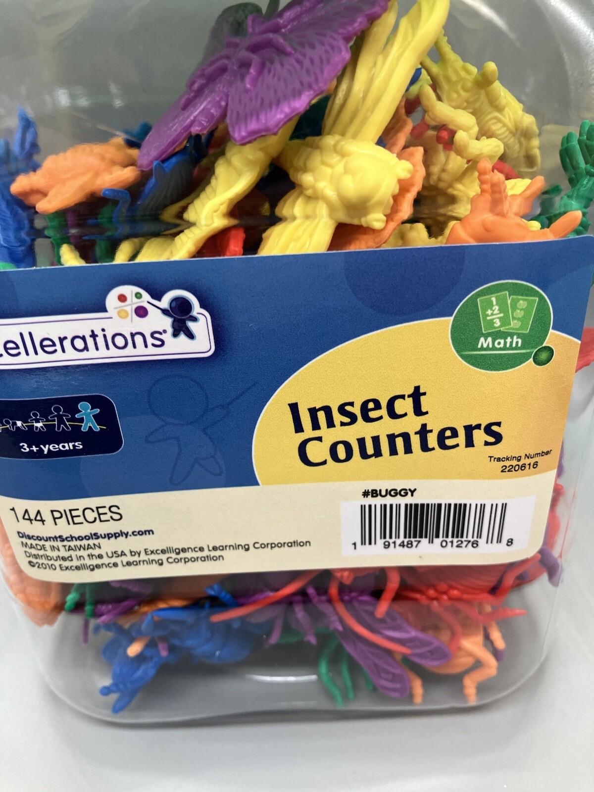 Preschool Counting Toys Excellerations Mini Dinosaur Counters - 128 ...