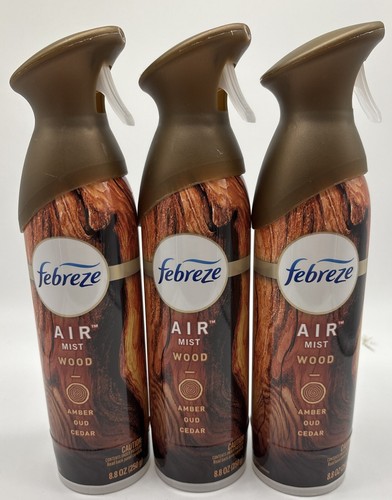 3x Febreze Air Mist Wood 8.8 Oz FREE SHIPPING | eBay