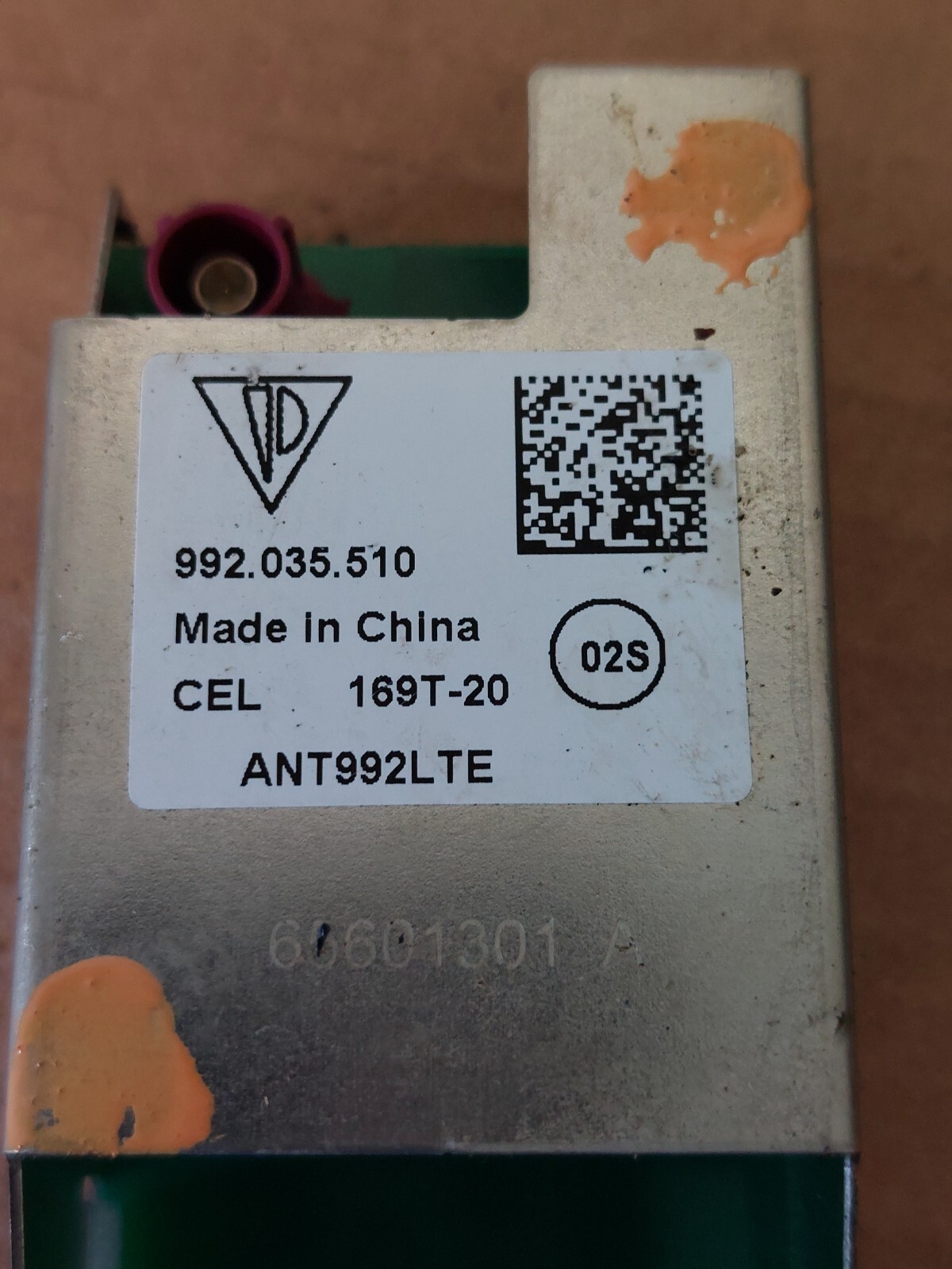 PORSCHE TAYCAN 2020 GENUINE AERIAL ANTENNA 992035510 | eBay UK