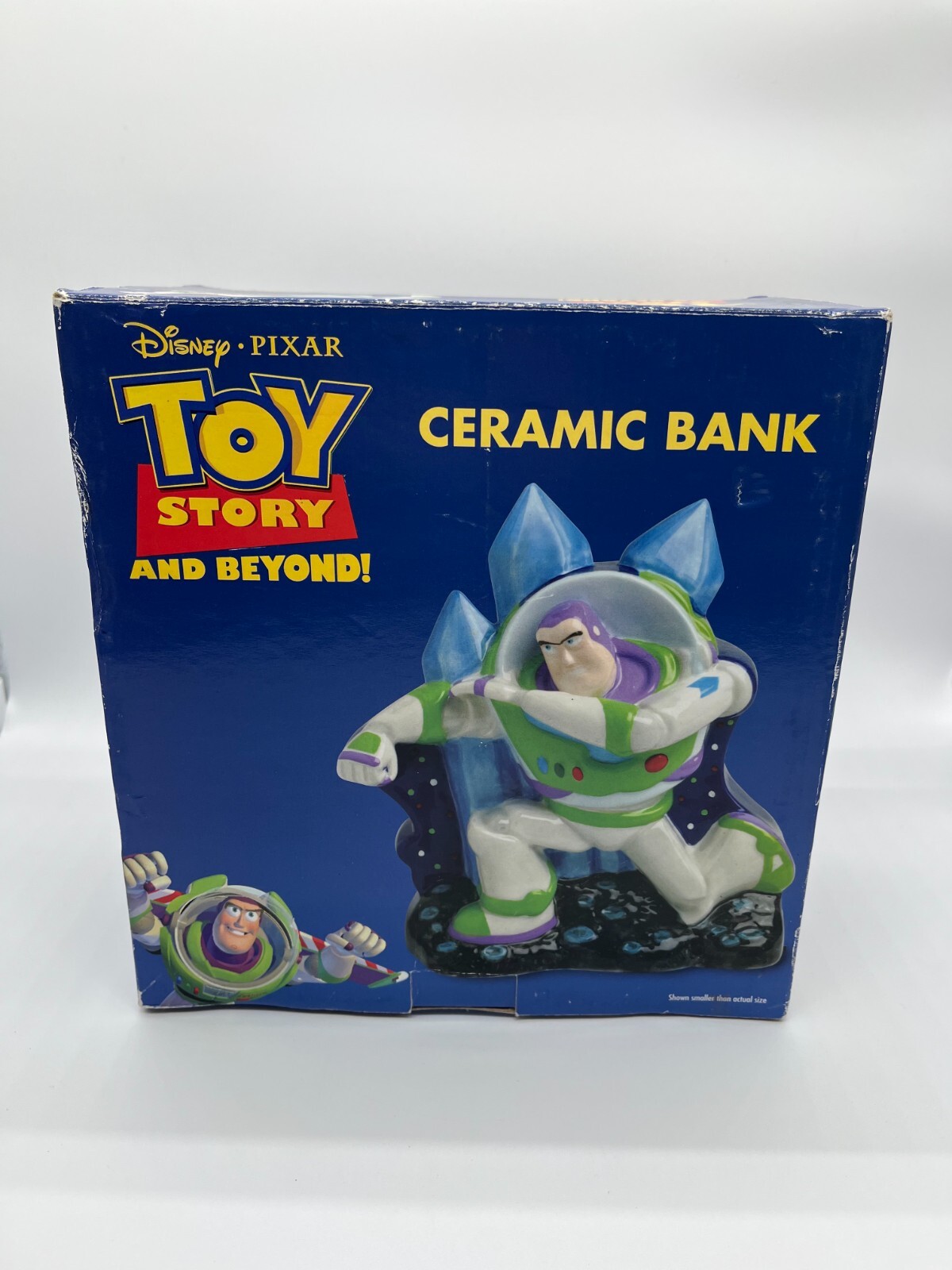 Toy Story Buzz Lightyear Ceramic Bank Disney Pixar Enesco IOB GREAT ...