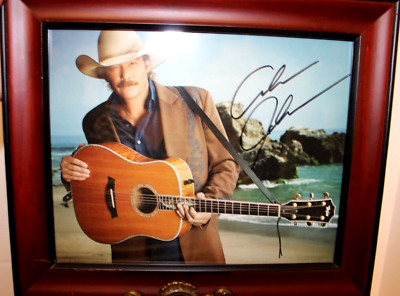 Alan Jackson Signed 8X 10 Color Photo Framed No COA | eBay