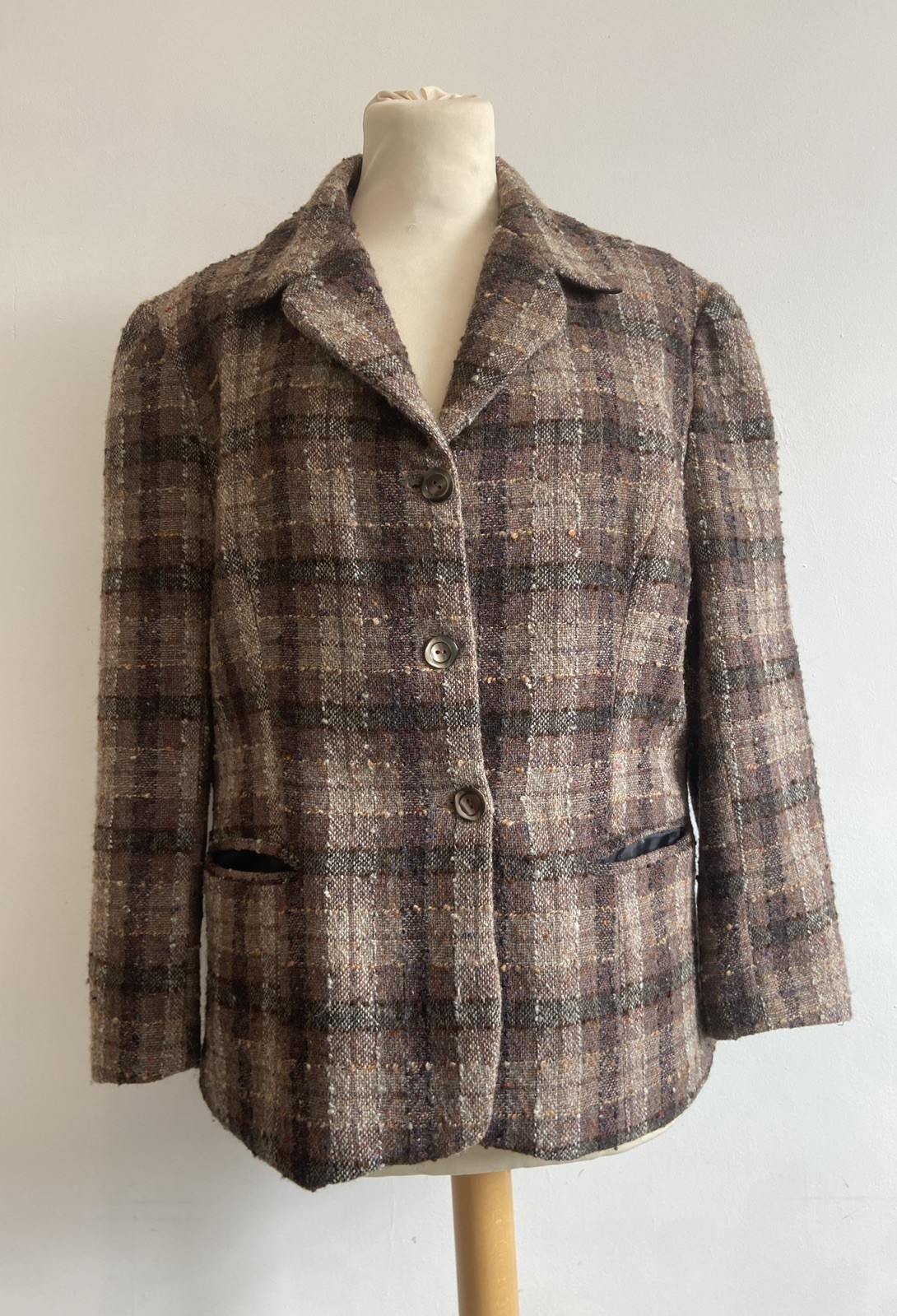 Gerard O Donnell Donegal Hand Woven Tweed Jacket UK 1… - Gem