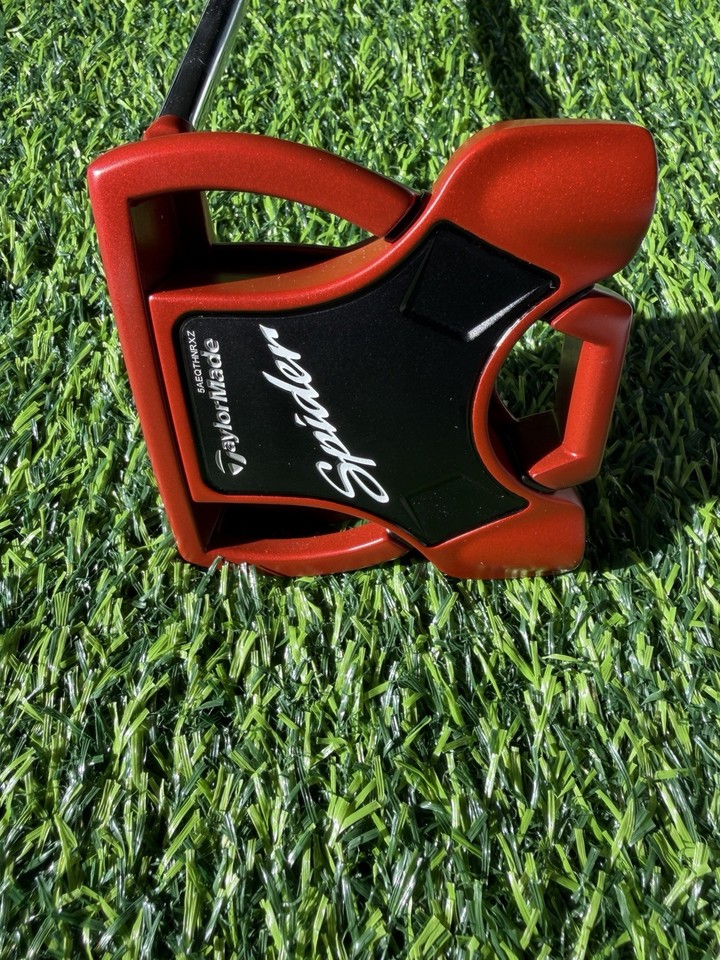 Used RH TaylorMade Spider Tour Red 35” Mallet Putter | eBay