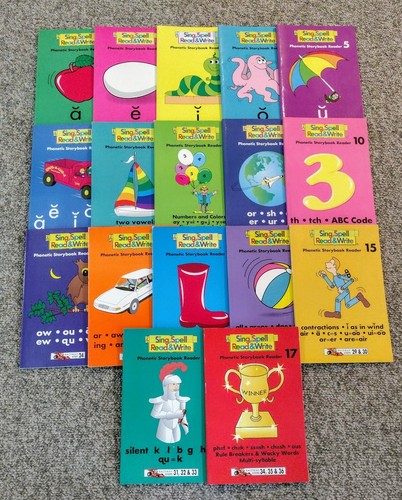 Sing, Spell, Read And Write- Level 1 Readers 1-17 (Complete Set) | eBay