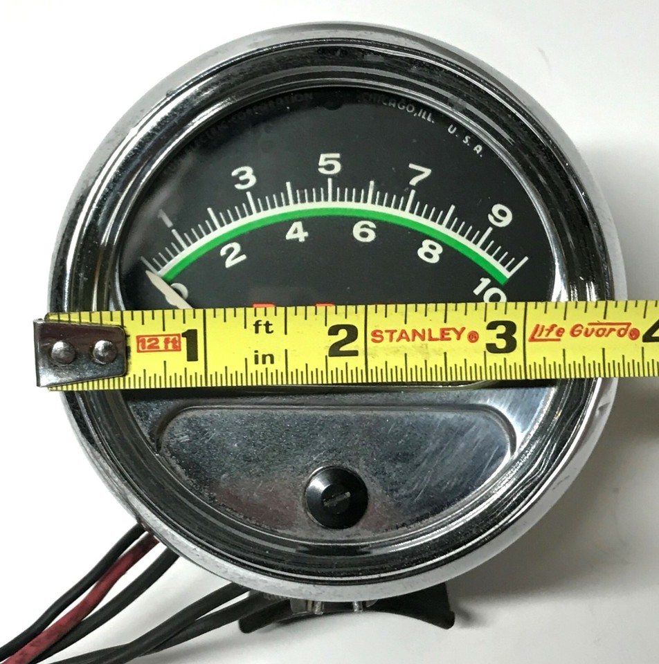 SUN TACH RE-108 10,000 RPM GREEN LINE TACHOMETER DRAG RACE RACING HOT ...
