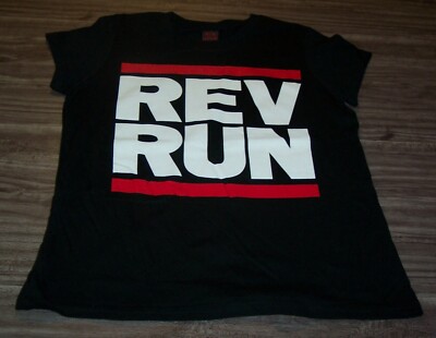 WOMEN'S TEEN RUN DMC REV RUN T-shirt XL Hip Hop Rap NEW | eBay