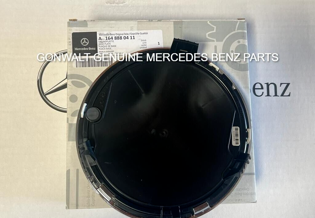 OEM 1648880411 Mercedes Benz GL Class 13-16 Radiator Grille Star Badge ...