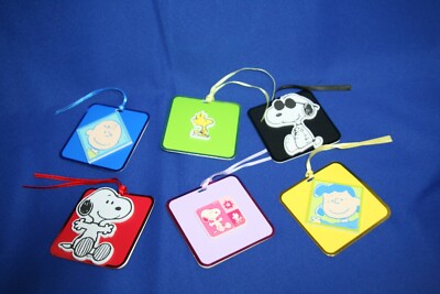PEANUTS SNOOPY HALLMARK GIFT TAGS SET OF 6 | eBay