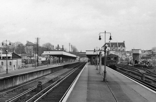 PHOTO LONDON BECKENHAM JUNCTION RAILWAY STATION 1961 VIEW EASTWARD ...