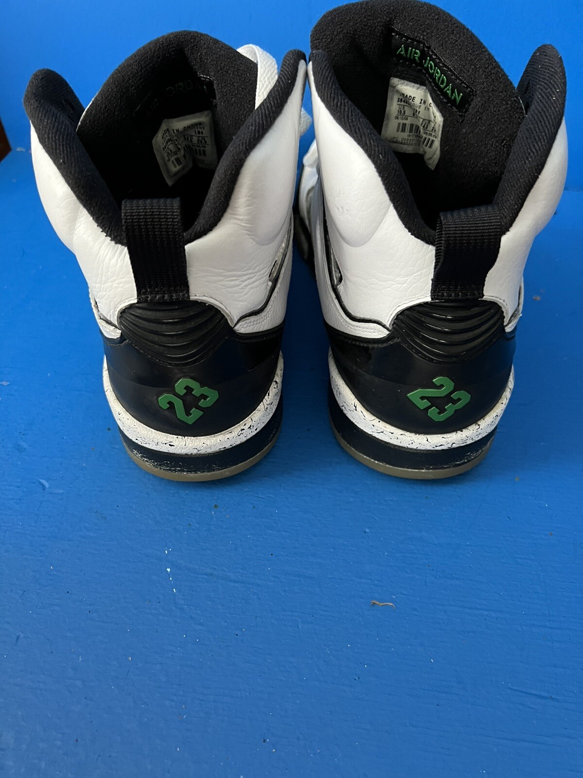 Nike Retro Air Jordan Sixty Plus 60 Shoes White Green… - Gem