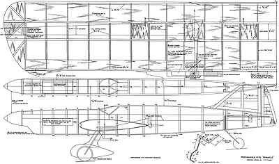 PERFORMANCE KITS PINNACLE 54" SPAN PLAN AND PARTS PATTERNS | eBay UK
