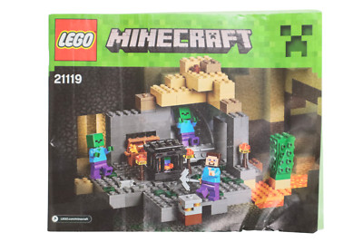 LEGO MINECRAFT 21119: The Dungeon Instruction Booklet ONLY | eBay