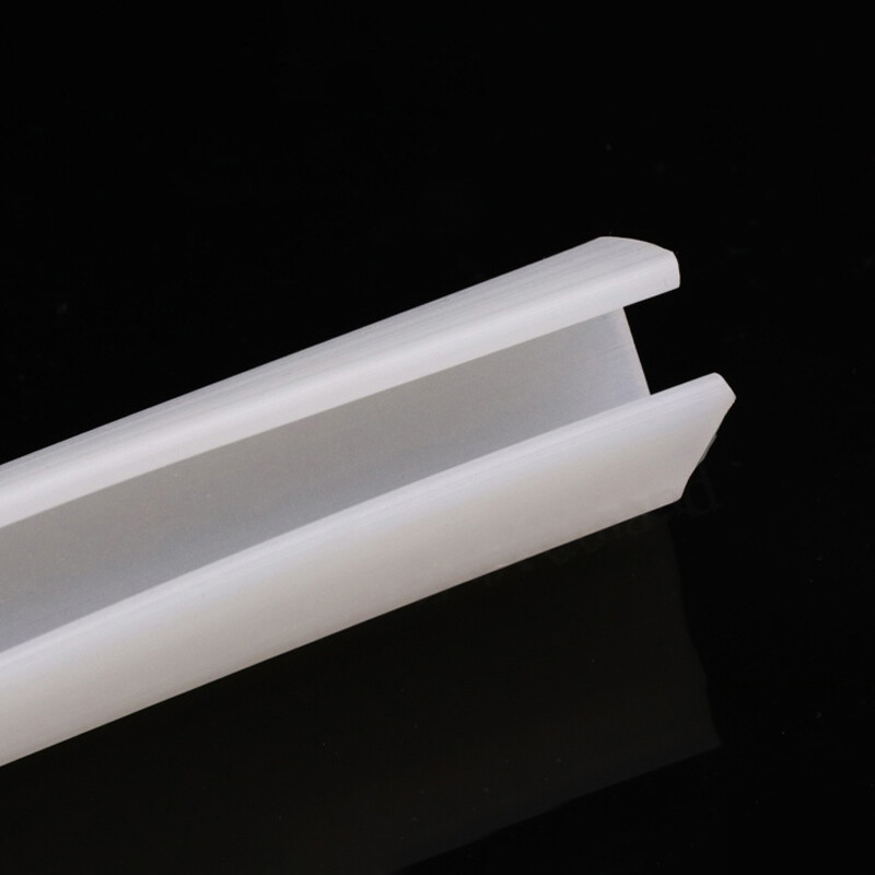 White Silicone Rubber Sealing Strip U-Shape Window Door Glass Edge ...
